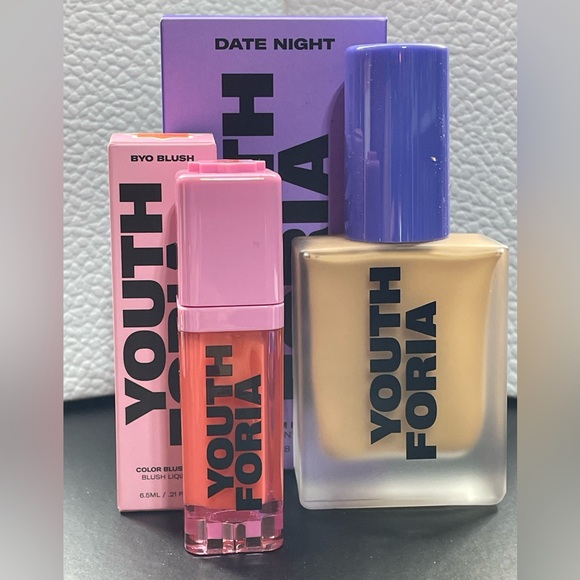 Youthforia | Makeup | Youthforia Blush And Foundation Set 36 Medium ...
